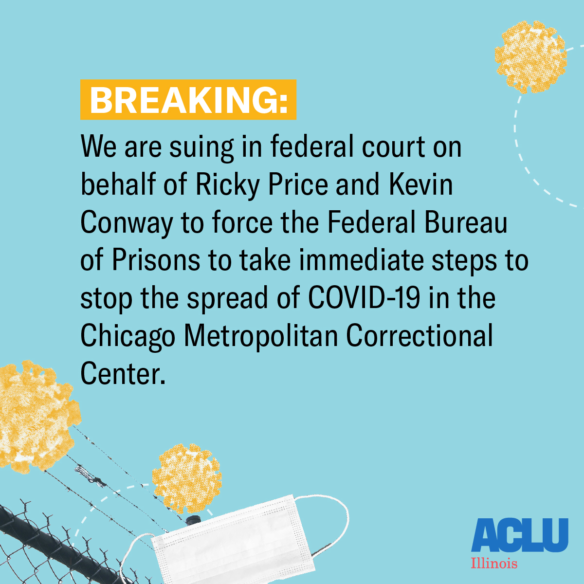 Two Detainees Challenge Practices to Stem the Spread of COVID-19 at ...