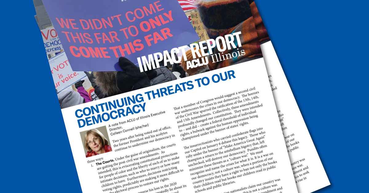 Impact Report: April 2023 | ACLU of Illinois
